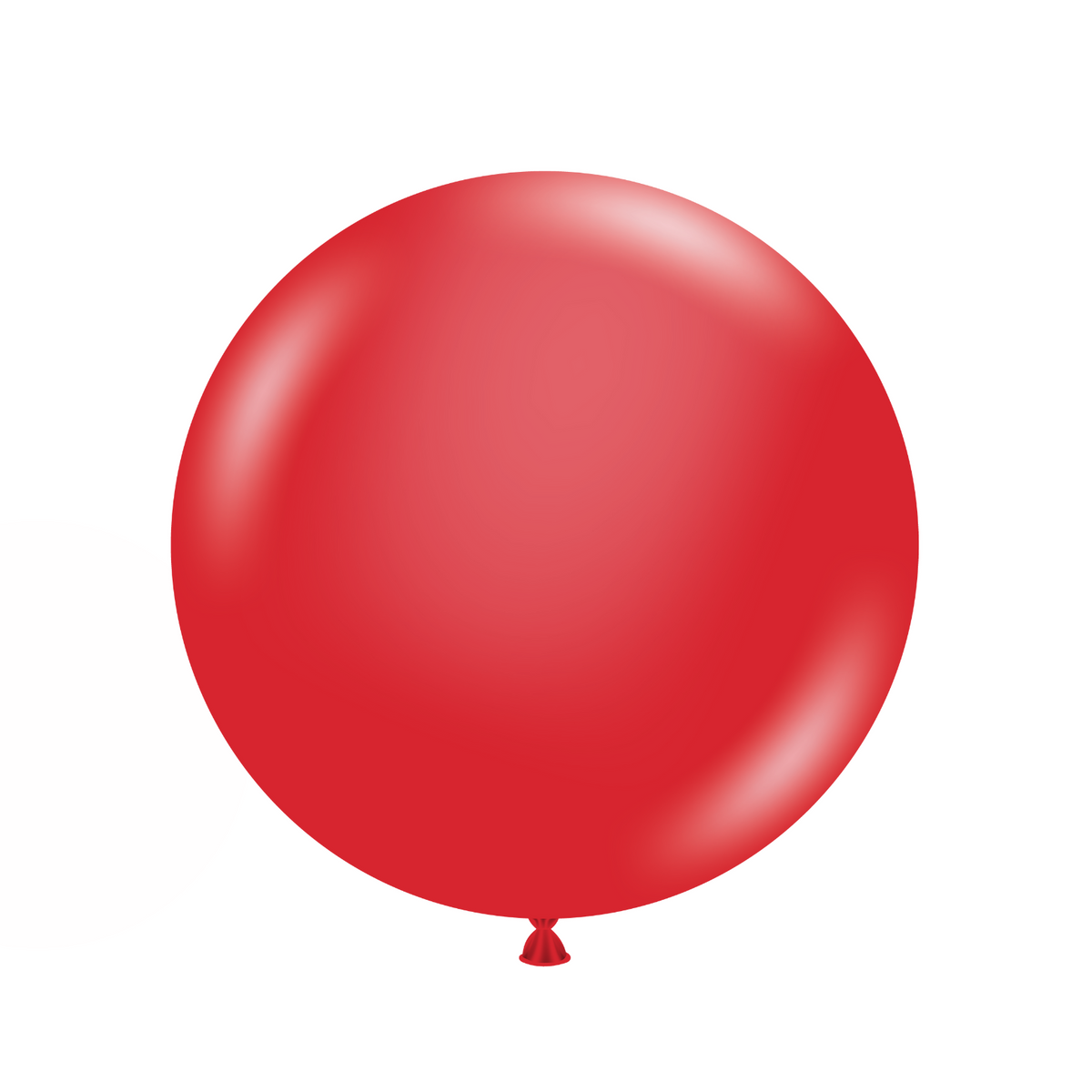 10019 Tuftex Crystal Red 11" Round (100ct) – Westcoast Balloons
