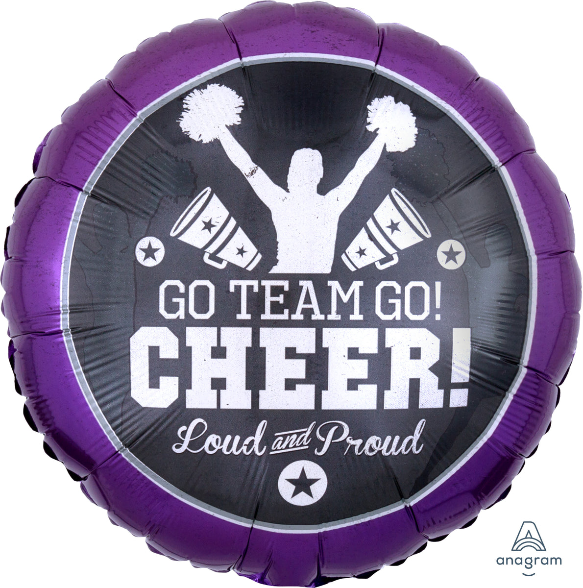 34697 Cheer Go Team Go – Westcoast Balloons